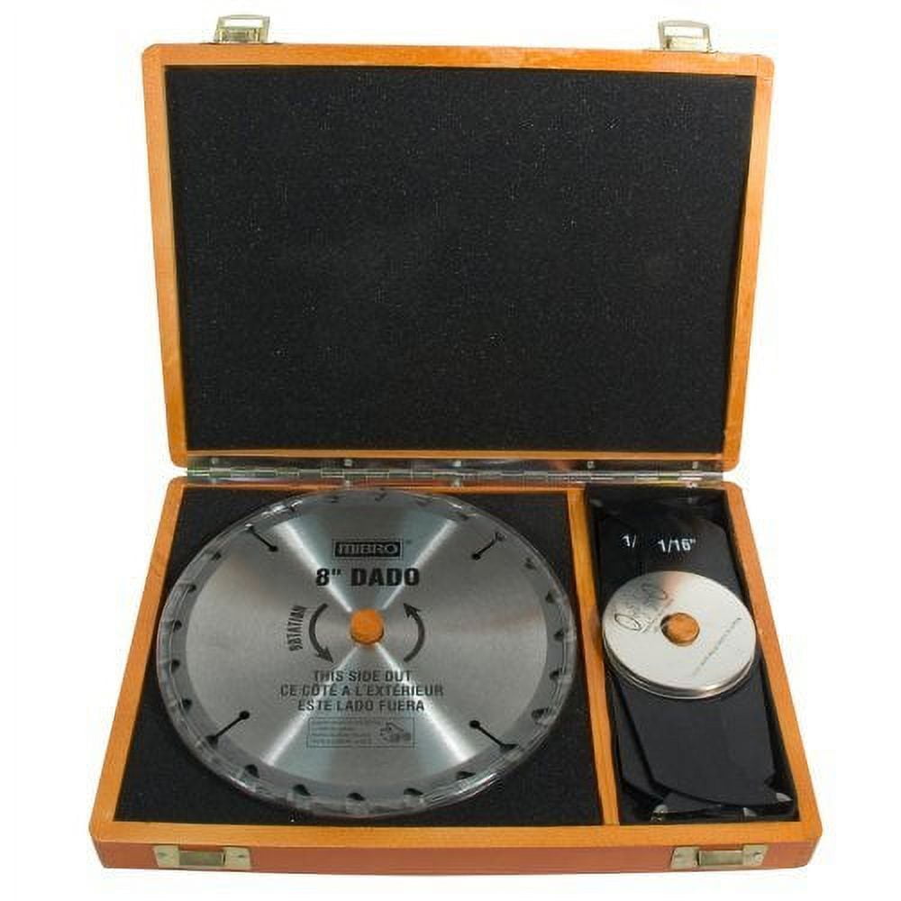 Vulcan 416371OR Saw Blade Set, 8 in Dia, 5/8 in Arbor, 24-Teeth ...