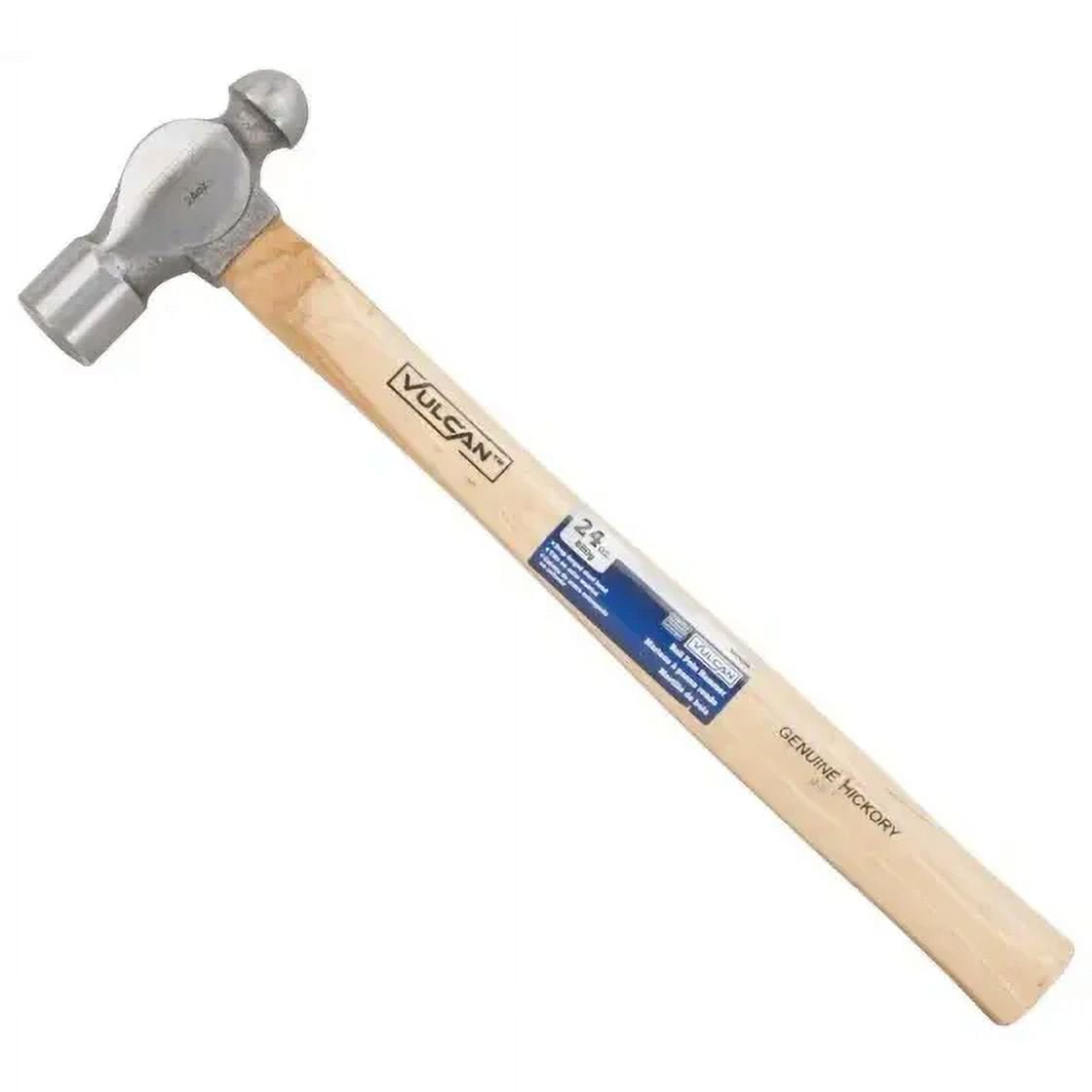 Vulcan BP24H Ball Pein Hammer Wood Handle 24 Ounce, Each - Walmart.com