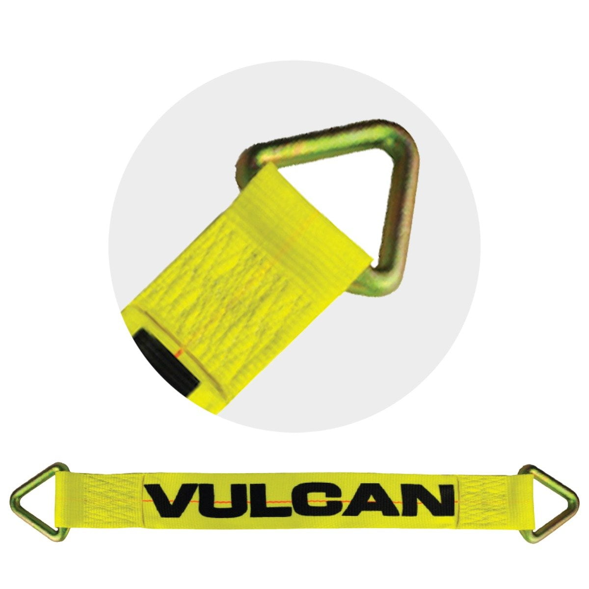 Vulcan Classic Series 3 Inch Single Ply Axle Strap - Walmart.com