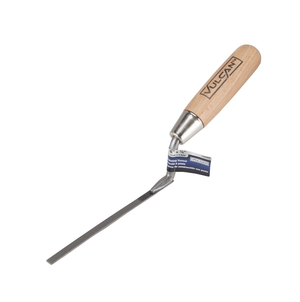 Vulcan DYT00323L Tuck Pointing Trowel, 6 in L, Steel, Ergonomic Handle ...