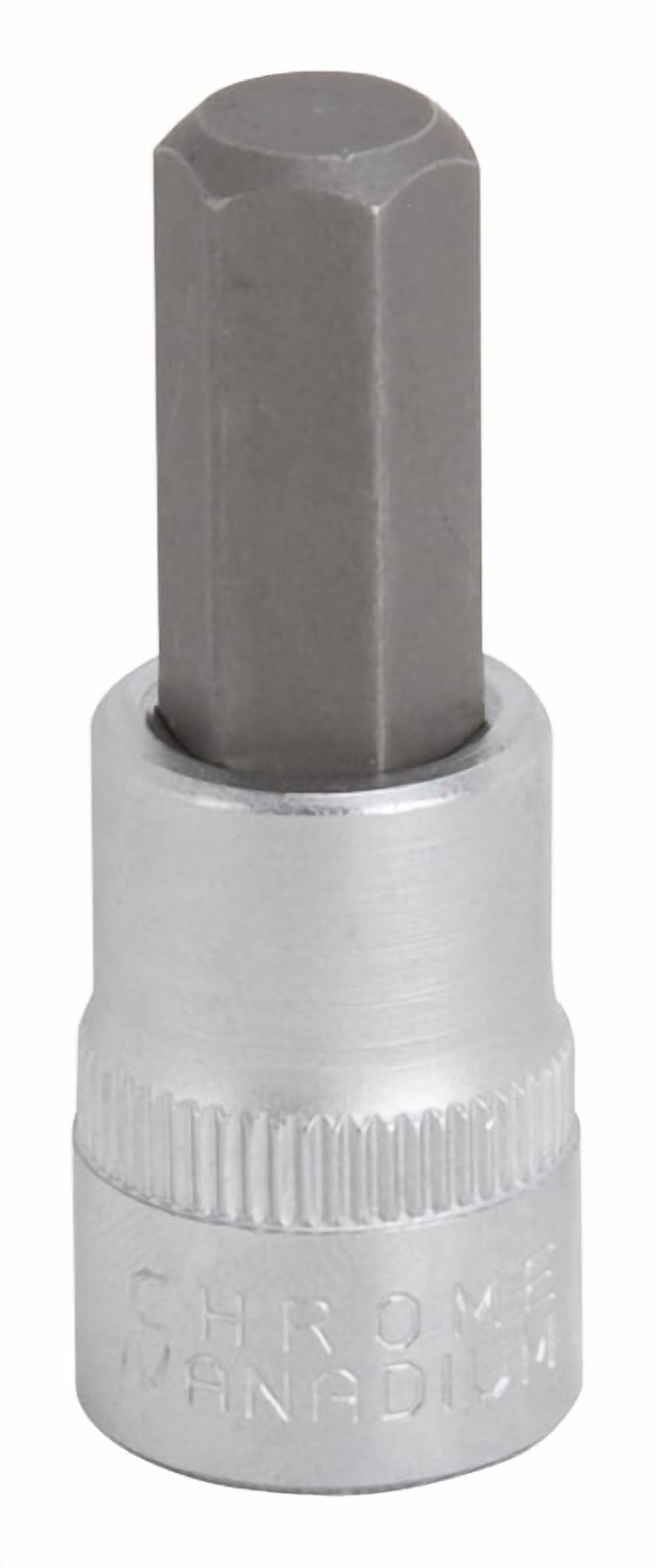 Vulcan 3506009022 Hex Bit Socket, 10 mm Tip, 3/8 in Drive, Chrome, 1-7/ ...