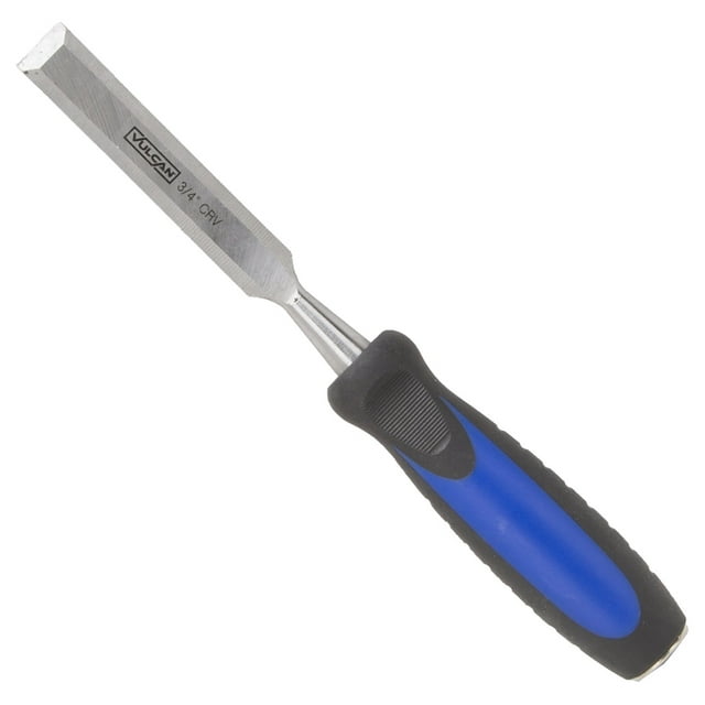 Vulcan JL-CH3 Chisel, 3/4 in Tip, 10-1/4 in OAL, CRV Blade, Ergonomic ...