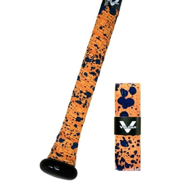 Tiger Grip Bat Wrap/Bat Tape for Baseball and Softball - 1.1mm - Amber ...