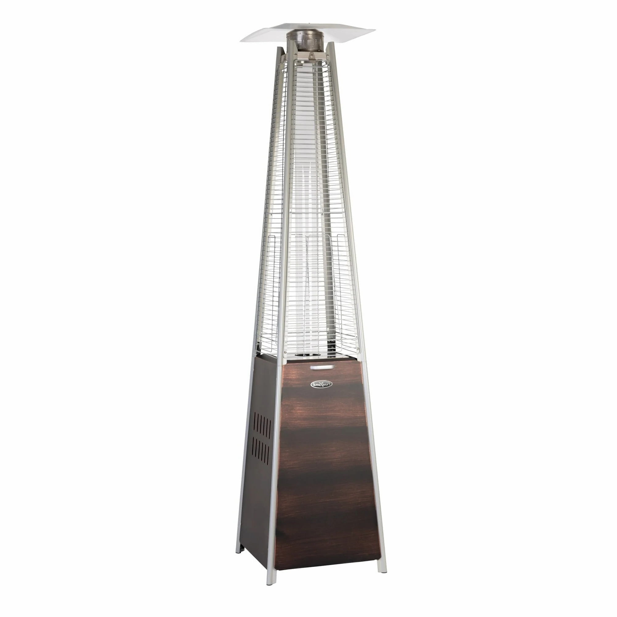 Vulcan Pyramid Flame Patio Heater – Outdoor Propane Tower with Wheels ...