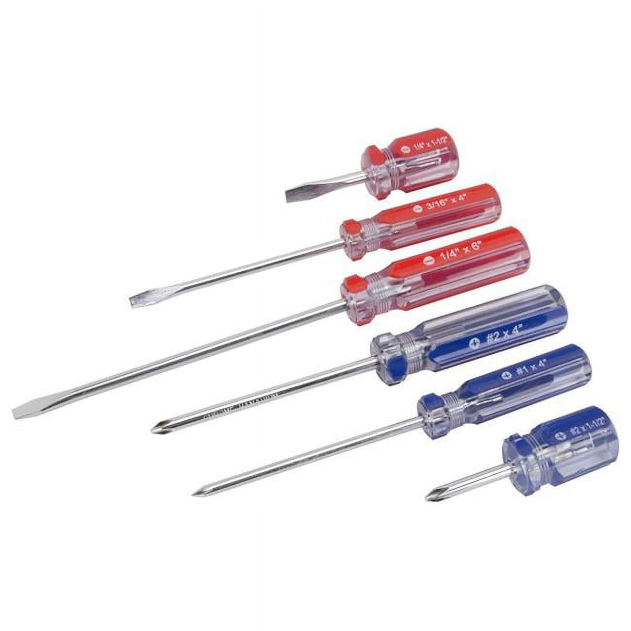 Vulcan SD-SET-1 Screwdriver Set, 6 Pieces - Walmart.com