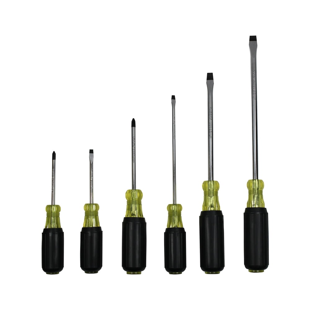 Vulcan SD-SET-PVC Screwdriver Set, Satin Chrome Plated, 6 Pieces ...