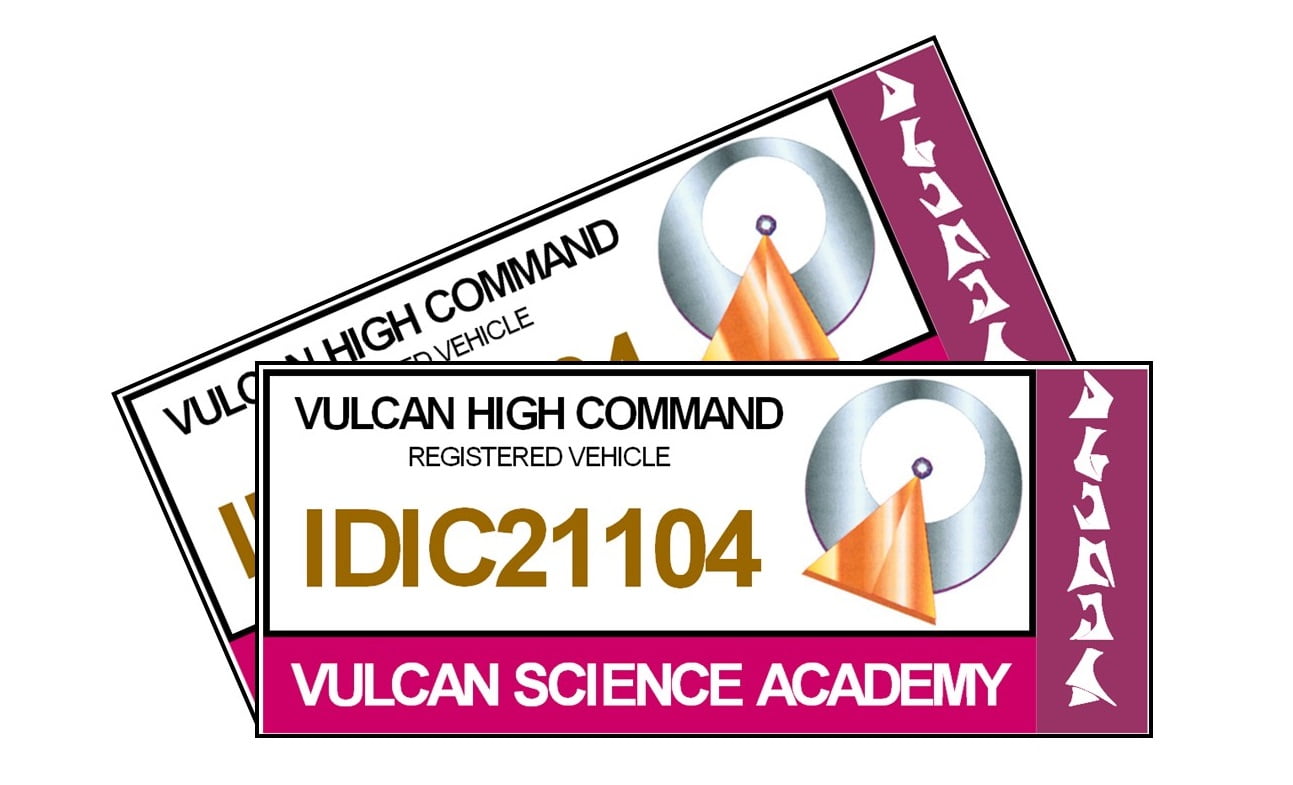 Vulcan Science Academy Parking Stickers - Set of 2 - Walmart.com