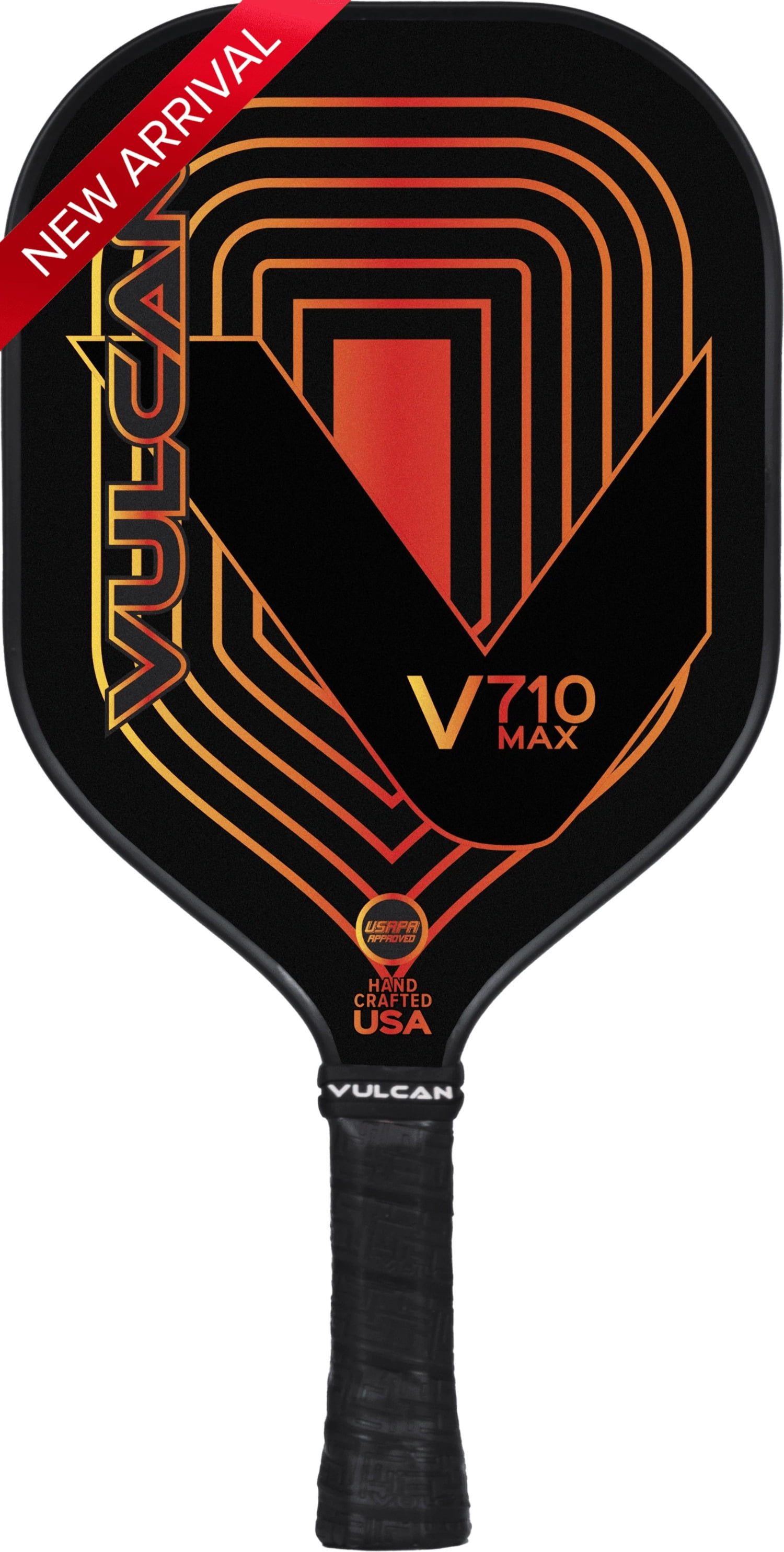 Vulcan V710 Max Pickleball Paddle -Flame Circuit -Black - Walmart.com