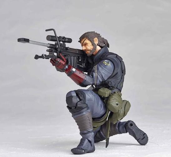 Vulcanlog 004 Phantom Pain Snake Uncle Venomous Snake Action Figure ...