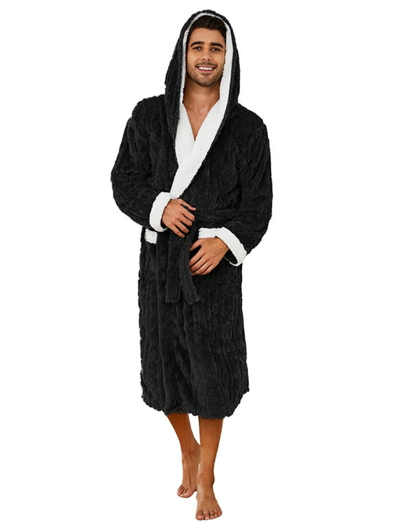 Tony & Candice Men's Satin Robe with Shorts Set Kimono Bathrobe (XX ...
