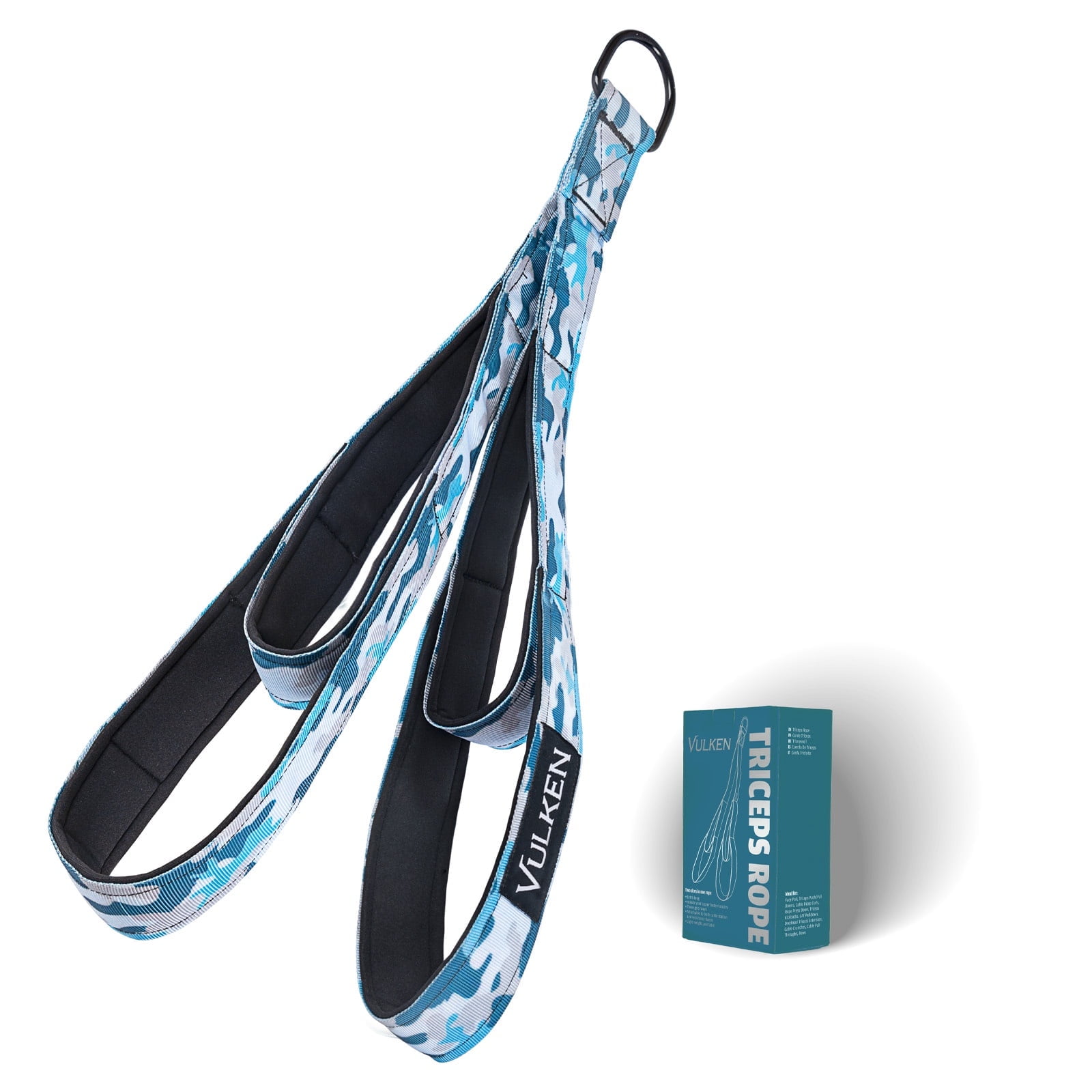 Vulken Tricep Rope Cable Attachment. 24"&17" ITwo Size in One Extra ...
