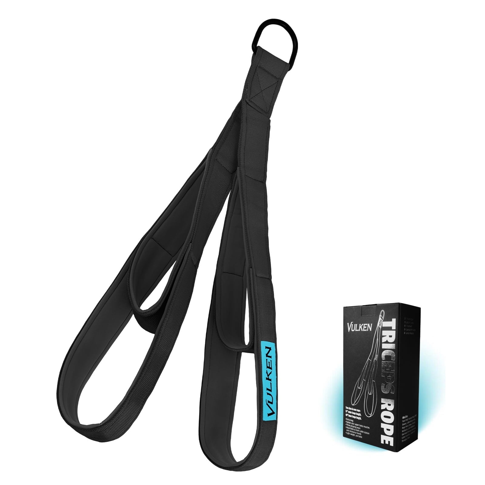Vulken Tricep Rope Cable Attachment. 24"&17" ITwo Size in One Extra ...