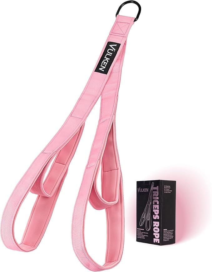 Vulken Tricep Rope Cable Attachment. 28.7 Inch & 22 Inch Two Lengths ...