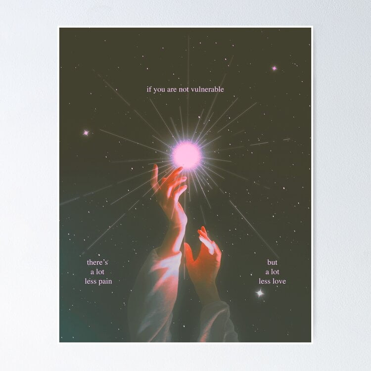 Vulnerability Poster- Unframed Poster | Wall Art | Perfect For Home ...
