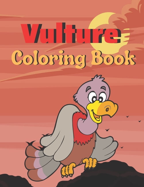 vulture coloring book