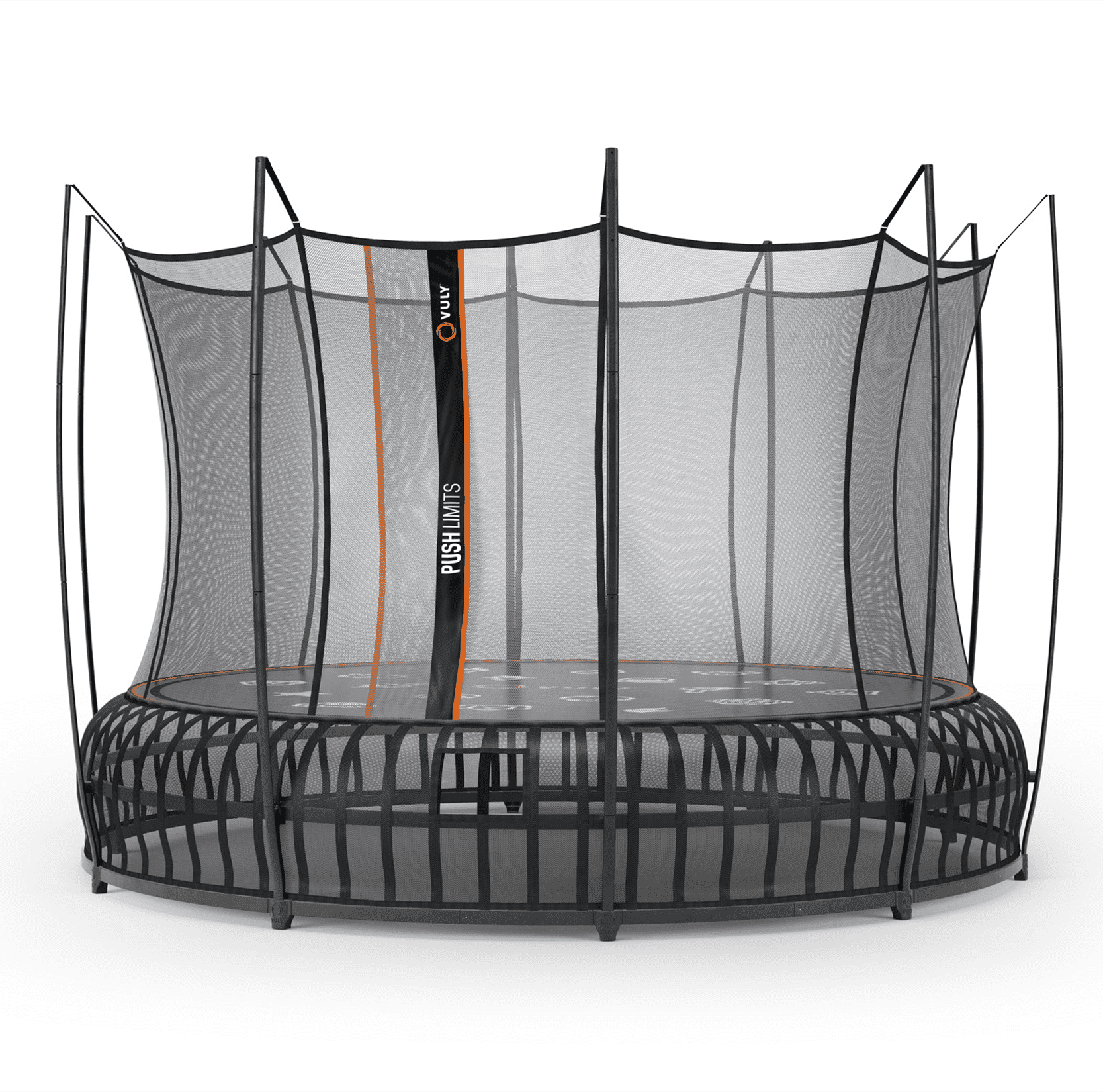 Vuly Thunder Pro 14ft Springless Trampoline, Safety Net, Durable Frame (Extra Large) - Walmart.com