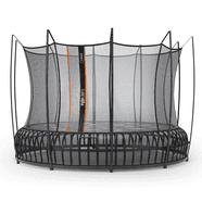 Plum Extra Large 13.6ft Freebound Trampoline with Curved Bowl Design ...