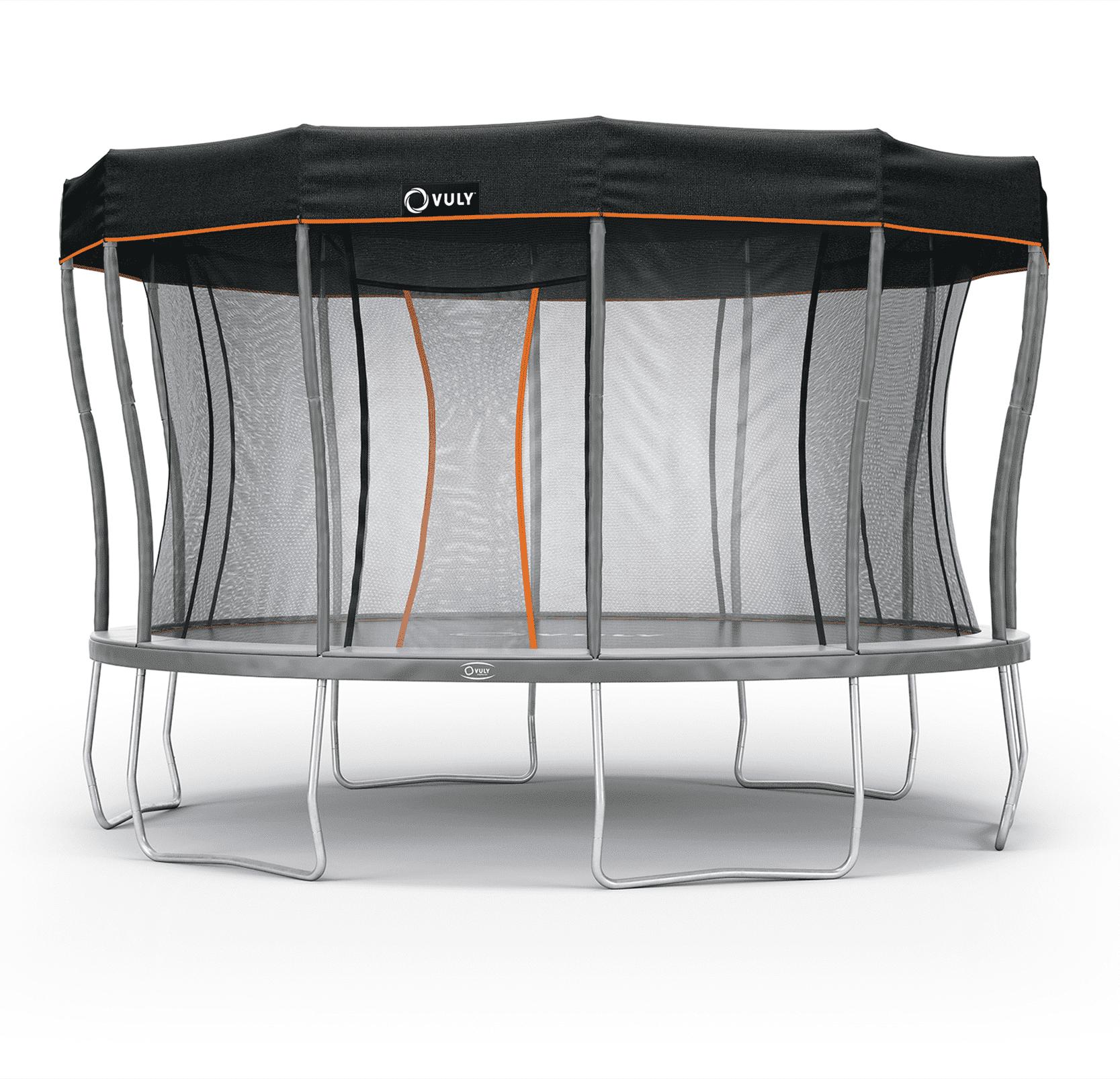 Vuly Ultra 14ft Trampoline, Safety Net, Durable Frame (Extra Large with ...