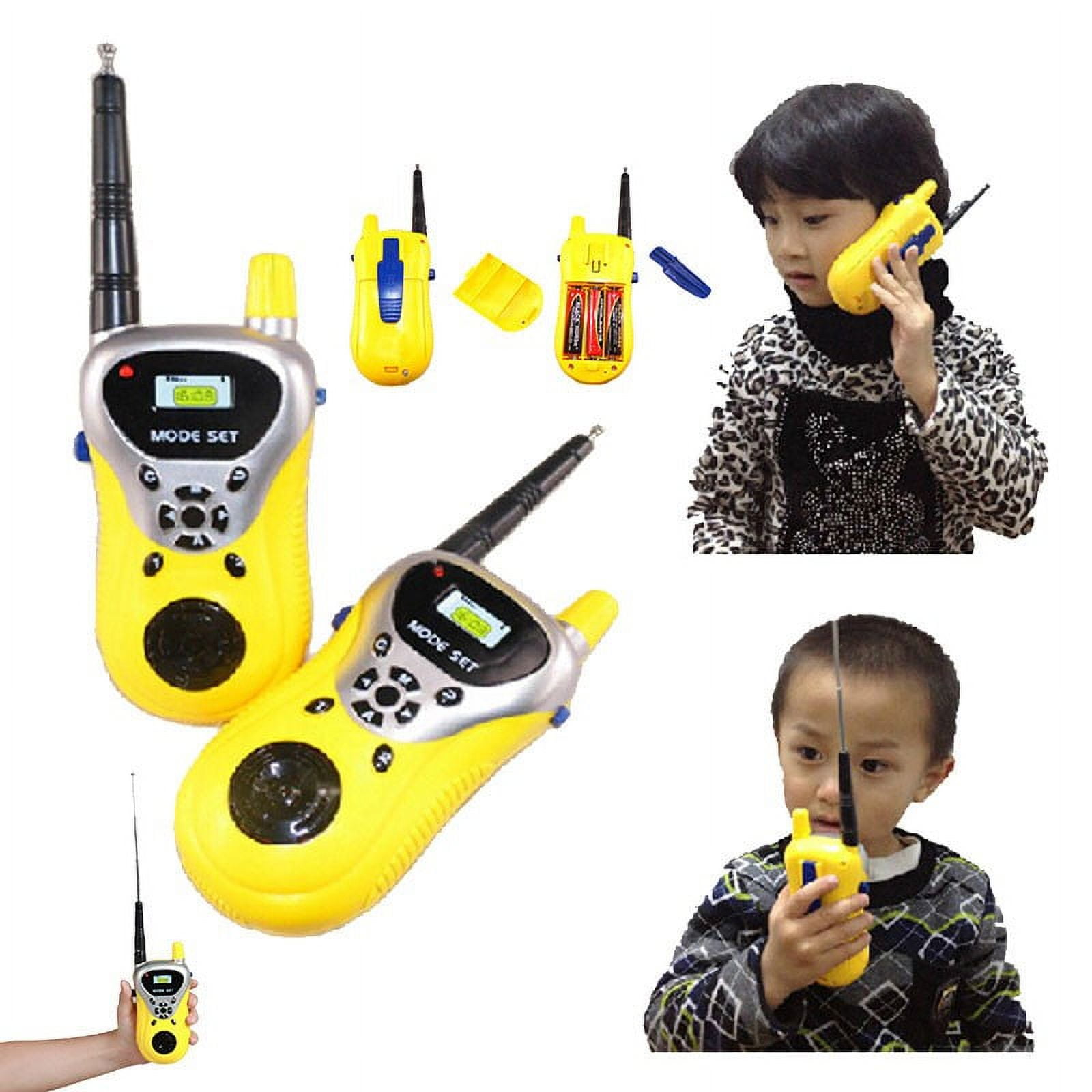 Vuygyu 2Pcs Mini Talkie Kids Electronic Toys Portable Two-Way Set Long ...