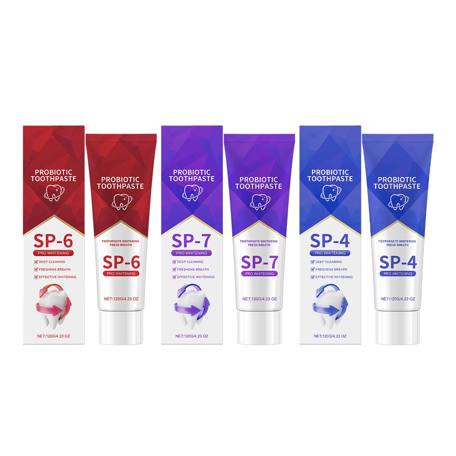 Vuygyu Bright White Toothpaste Super Probiotic Deep Cleaning Care ...