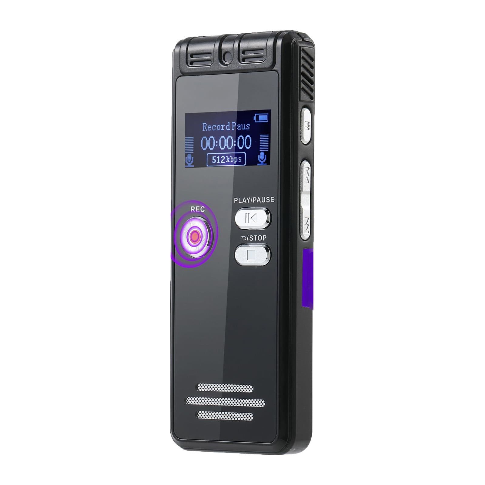 Vuygyu Digital Voice Activated Recorder With Playback 3072Kpbs ...