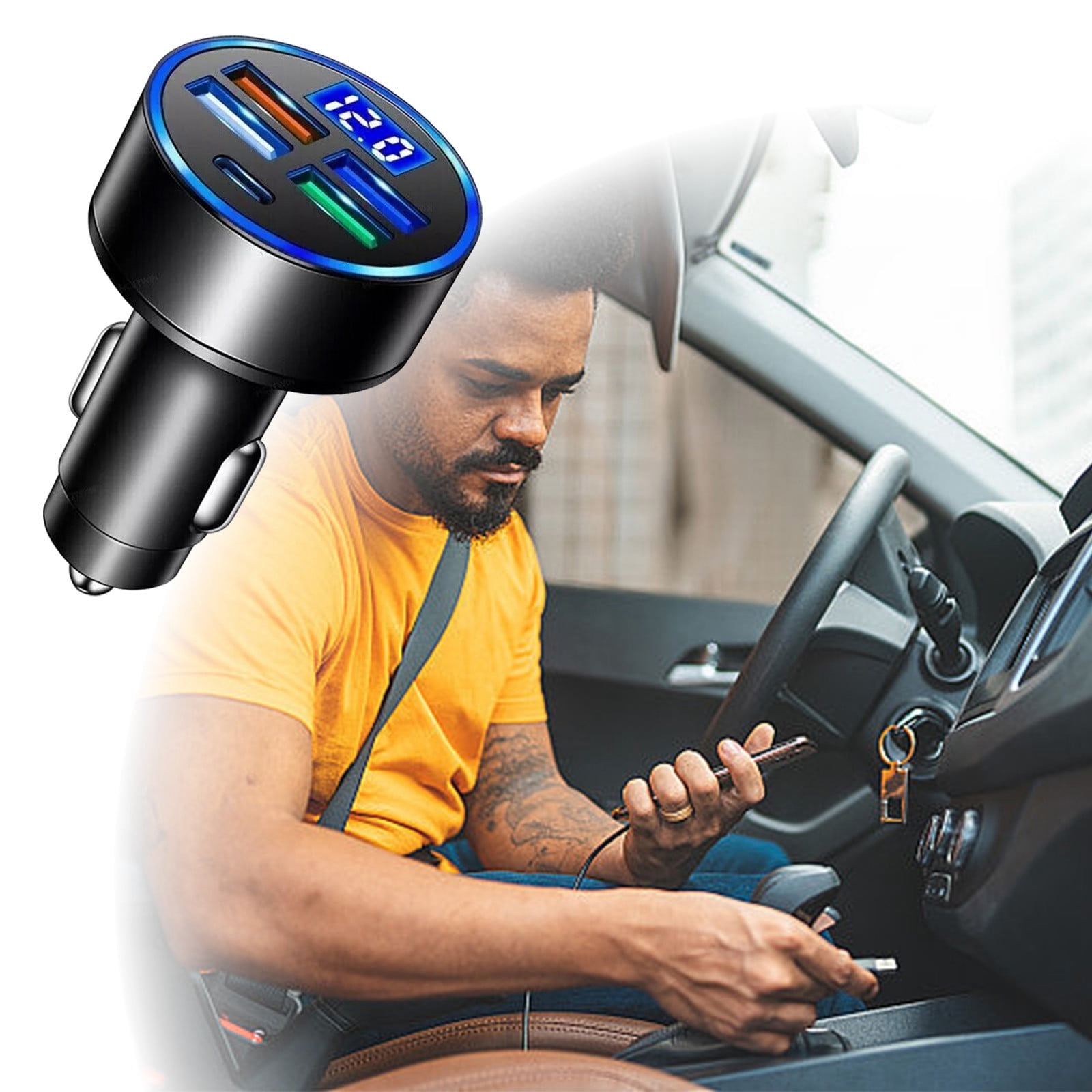 Vuygyu "Experience Fast Charging: 5USB PD + Super 3.1A Display For All ...