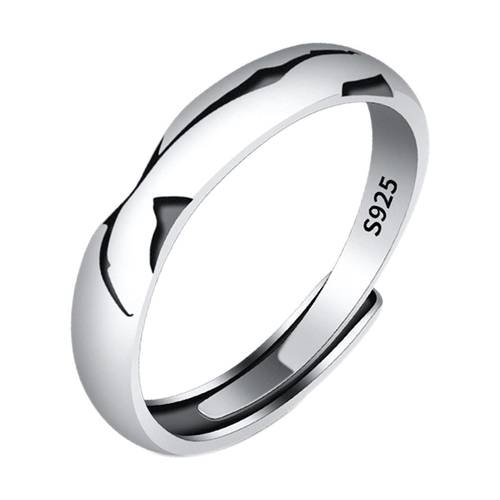 Vuygyu Men's Fashion Ring Opening Ring Girls Ring Senior Index Finger ...