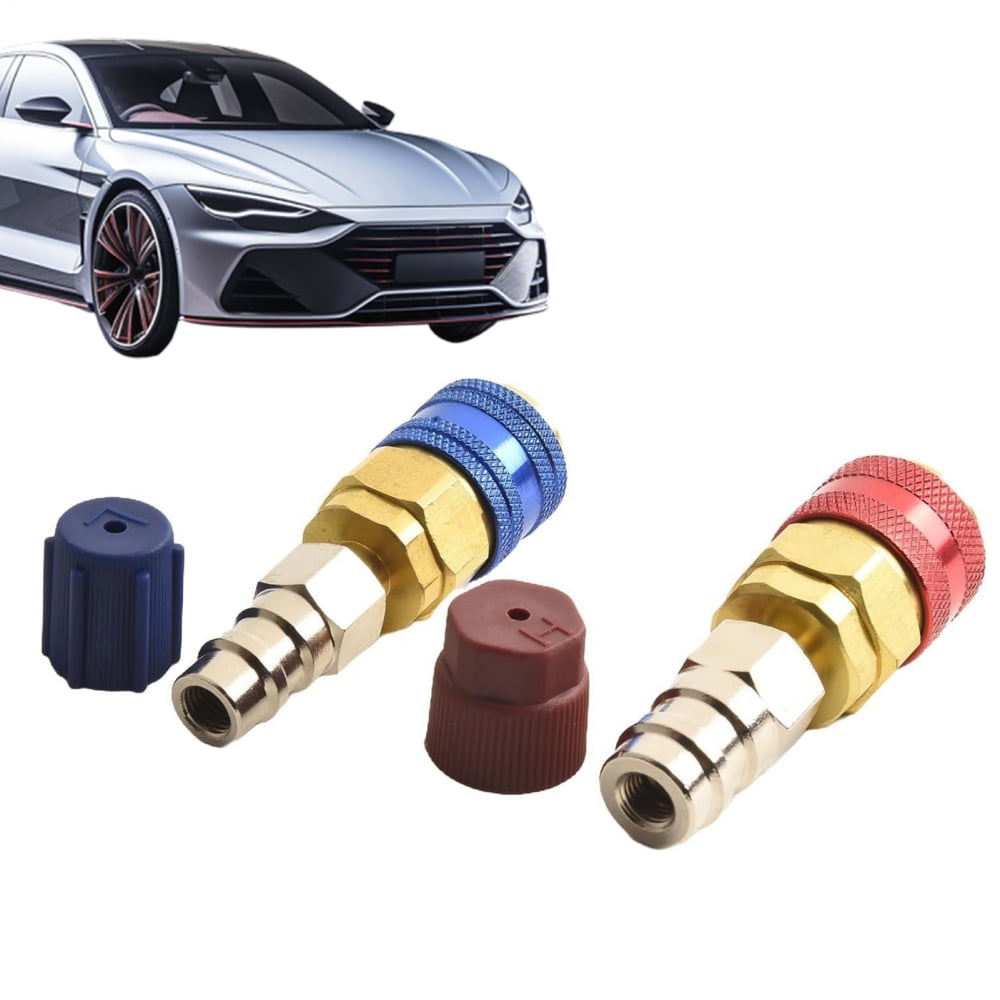 Vvcesidot Car Refrigerant Adapter High Low Conversion Fittings Fitting ...