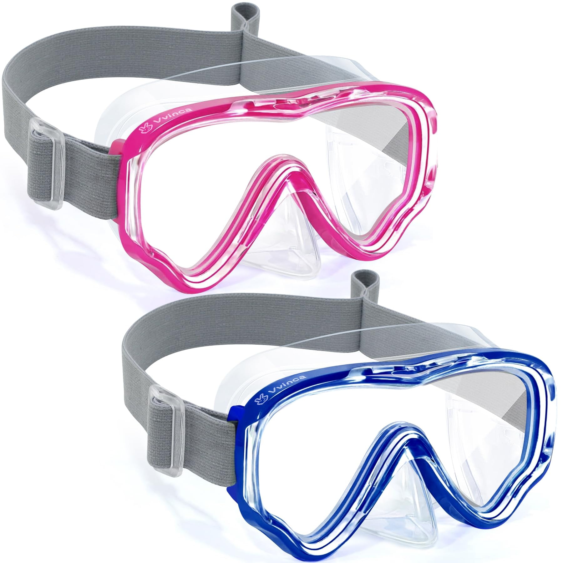Vvinca, Kids Swim Goggles, with Nose Cover, Anti Fog Lens - Walmart.com