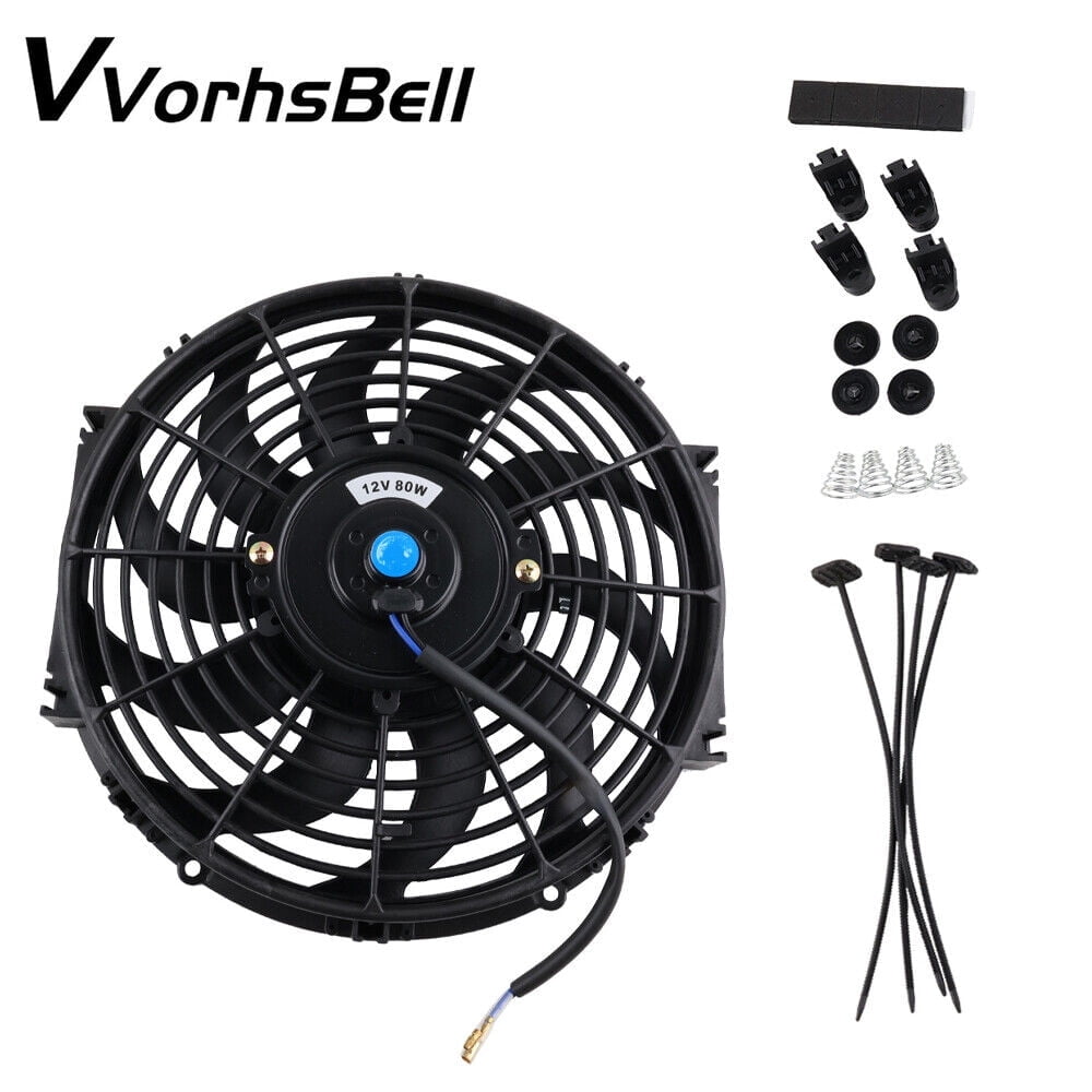 Vvorhsbell Racing Car 12'' Slim Fan Push Pull Electric Radiator ...