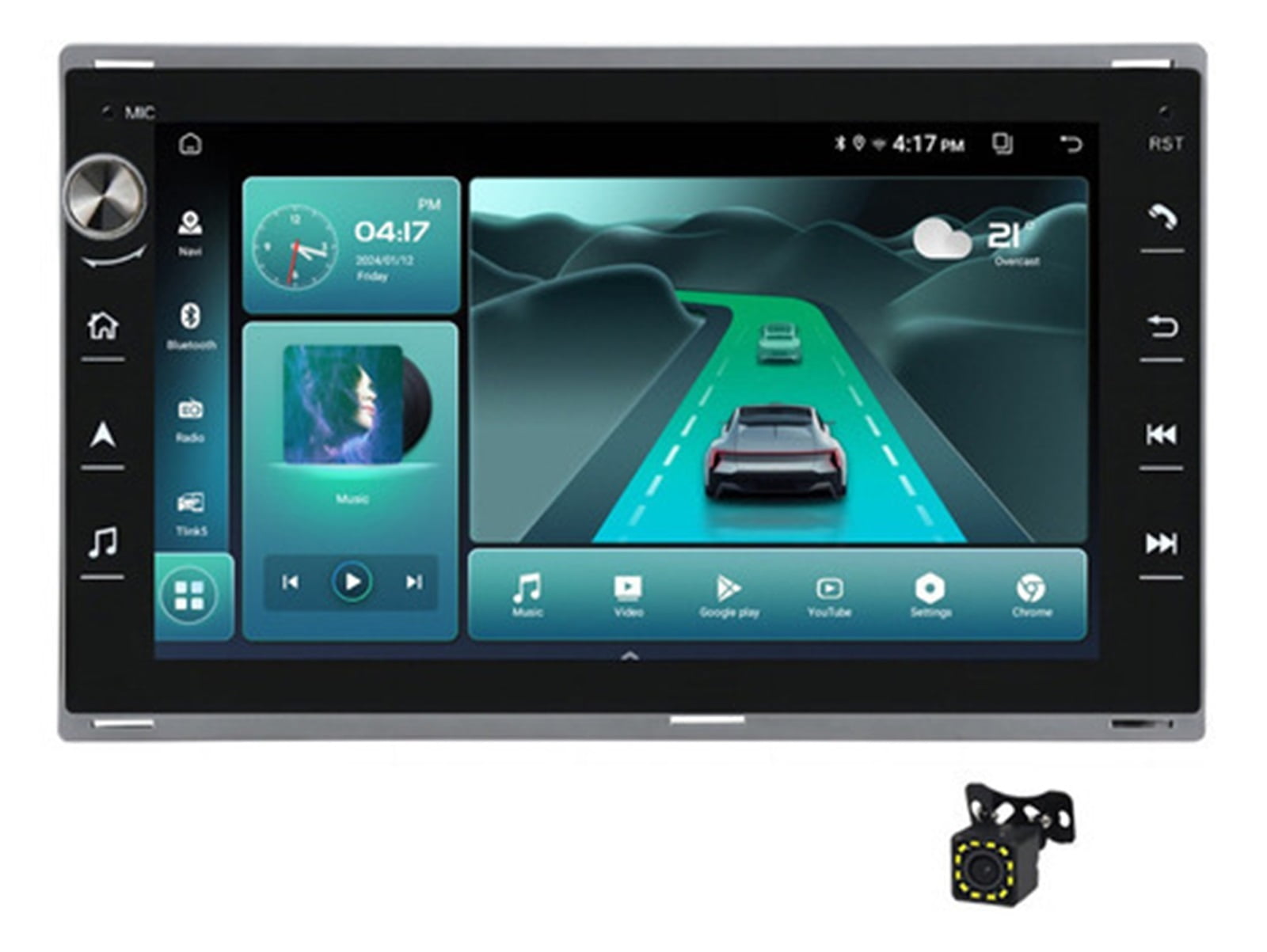 ^ Vw Jetta Classic Stereo 2008-2015 Jetta A4 Carplay - Walmart.com