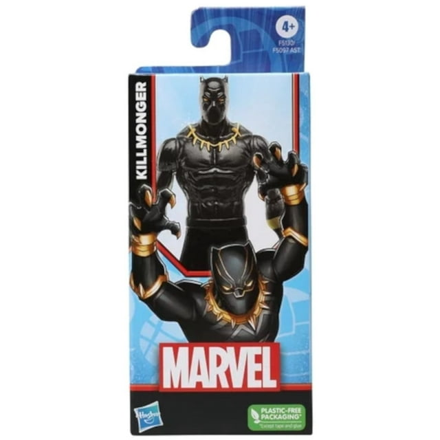 Vxdoll 6-Inch-Scale Action Figure - Black Panther (Erik Killmonger ...
