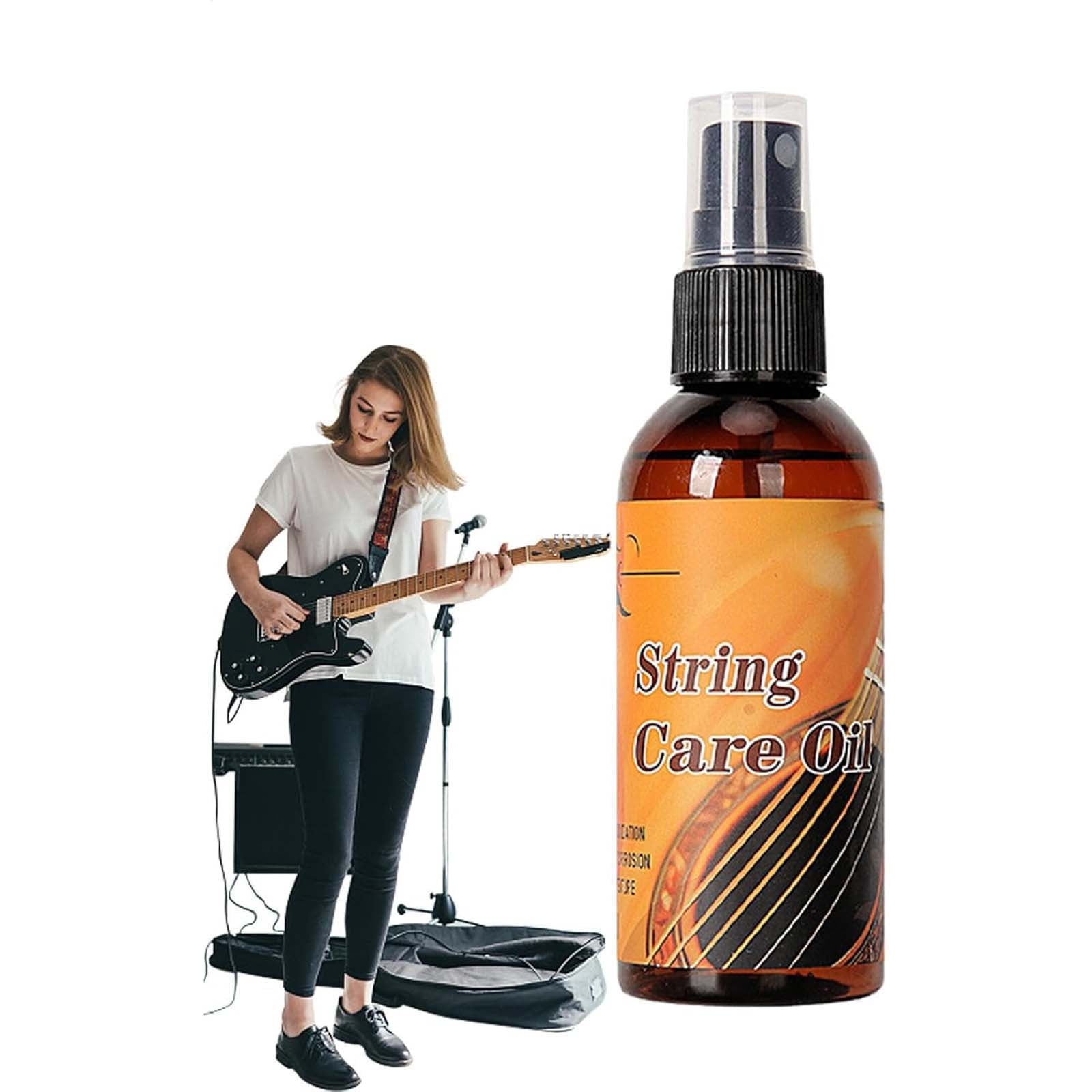 Vxdvou Guitar Maintenance & Care Rust Oil for Strings, 80ml Polishing ...