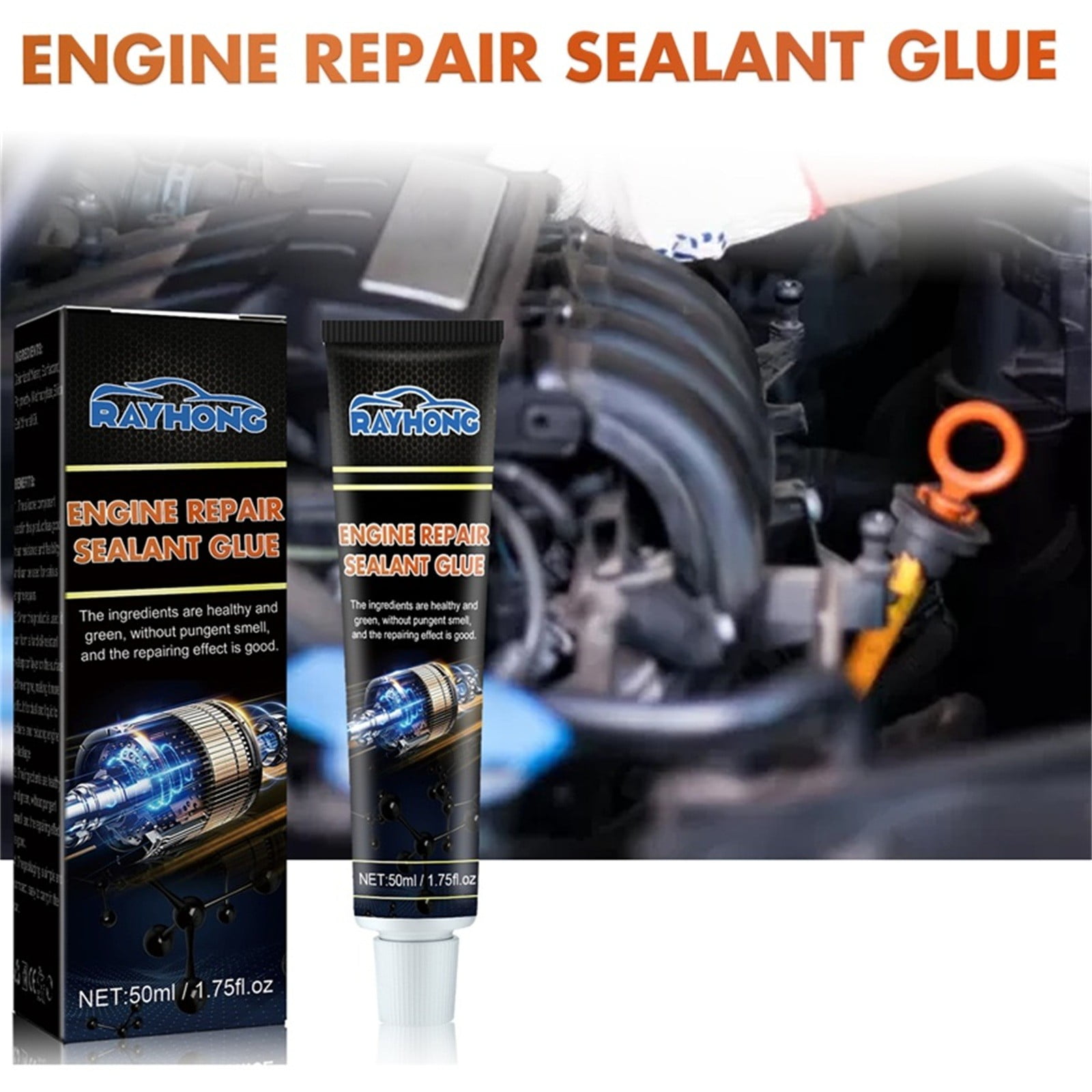 Vxdvou High Temperature Engine Repair Sealant Glue, Heat Resistant Motor Seal Gasket Adhesive ...