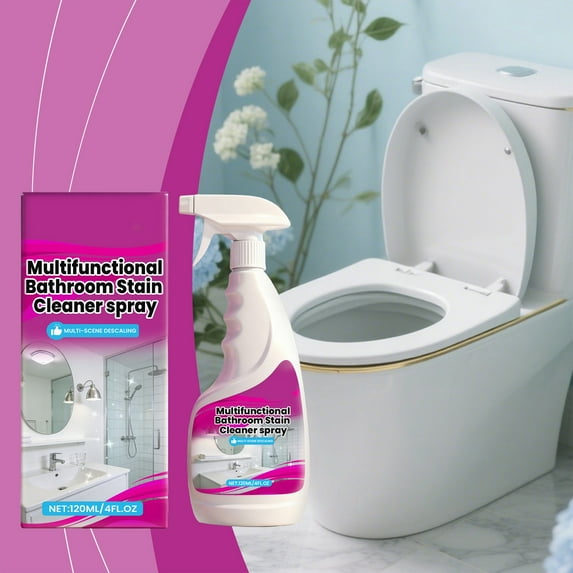 Vxdvou Multifunctional Bathroom Stain Cleaner Spray 120ml, Deep ...