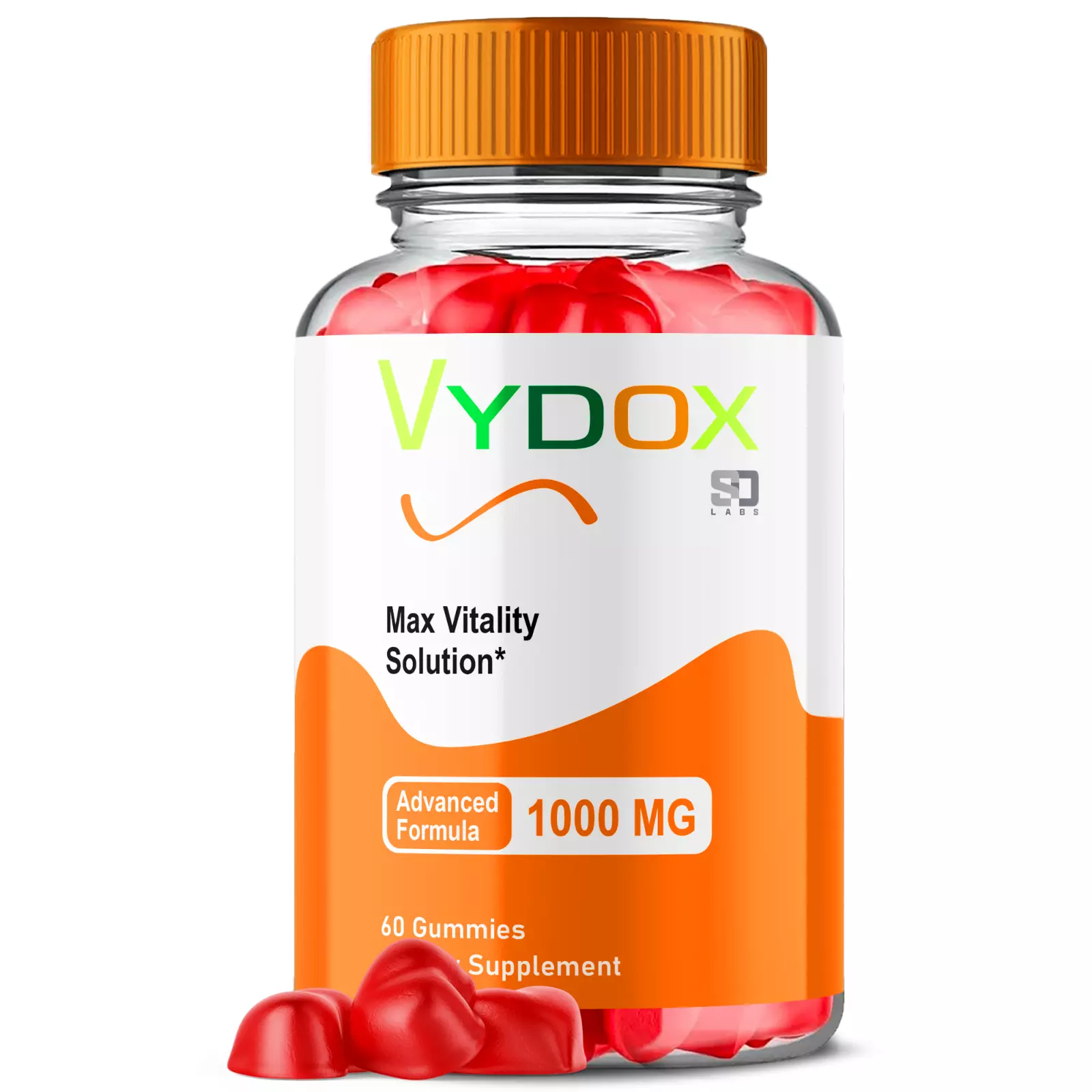 Vydox Gummies - Support and Enhanced Energy, Drive and Vitality 60 ...