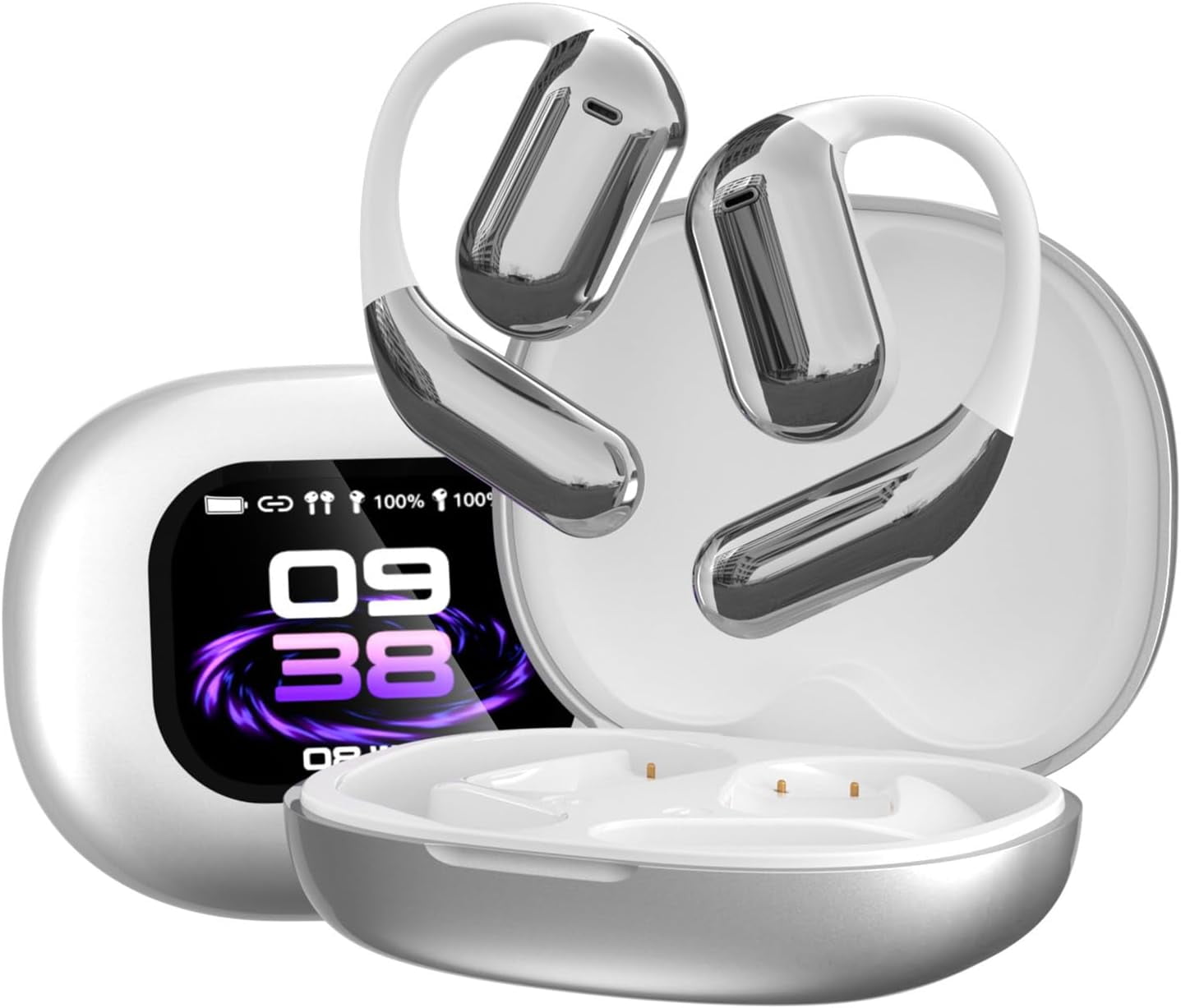 Vylaras Earbuds, 2025 New Vylaras Earbuds with LCD Display, AI Real ...