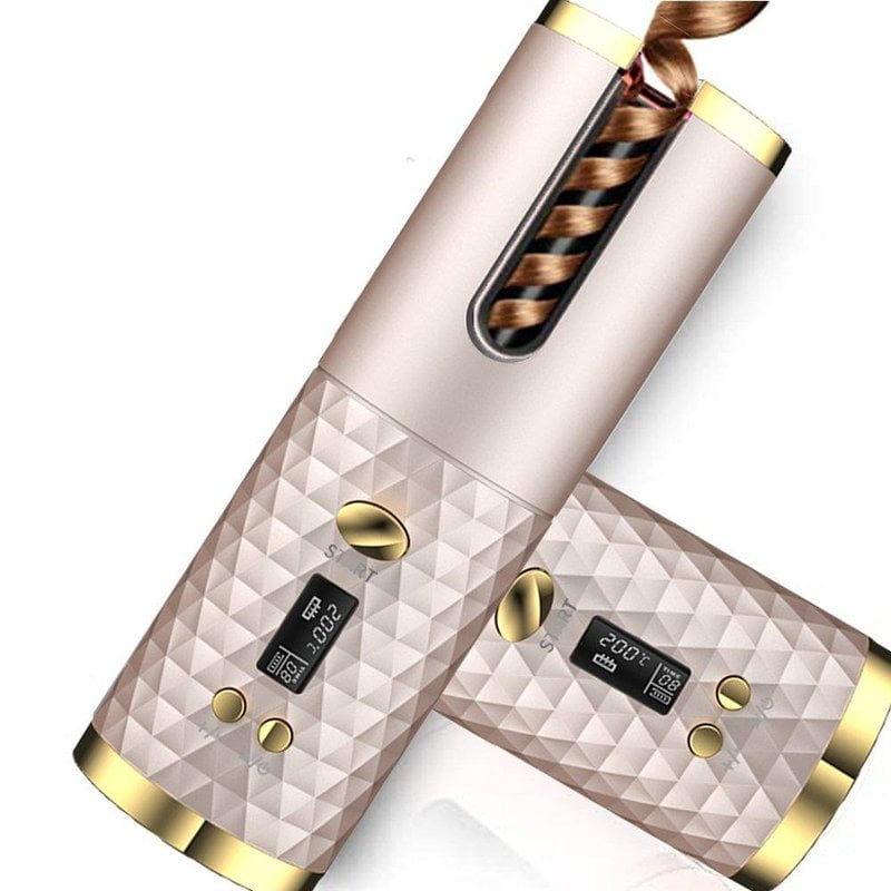 Vysn PlanetCurls Digital Automatic Hair Curler - Pink - Walmart.com