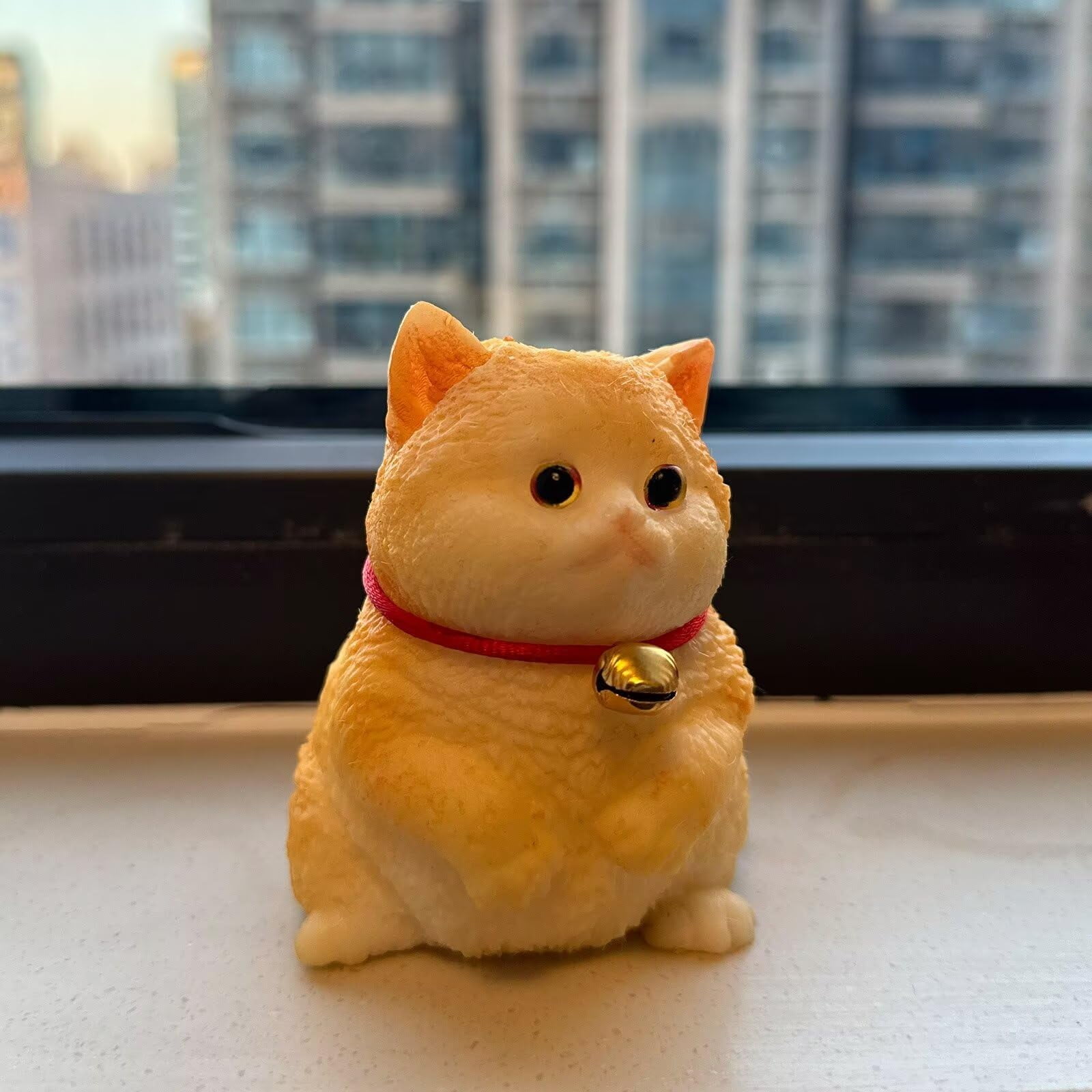 Vyvox Taba Squishy Cat, Orange Tabby Cat KMC2Squishy Toy, Fufu Squishy Cat Toy, Cute Kawaii Cat ...