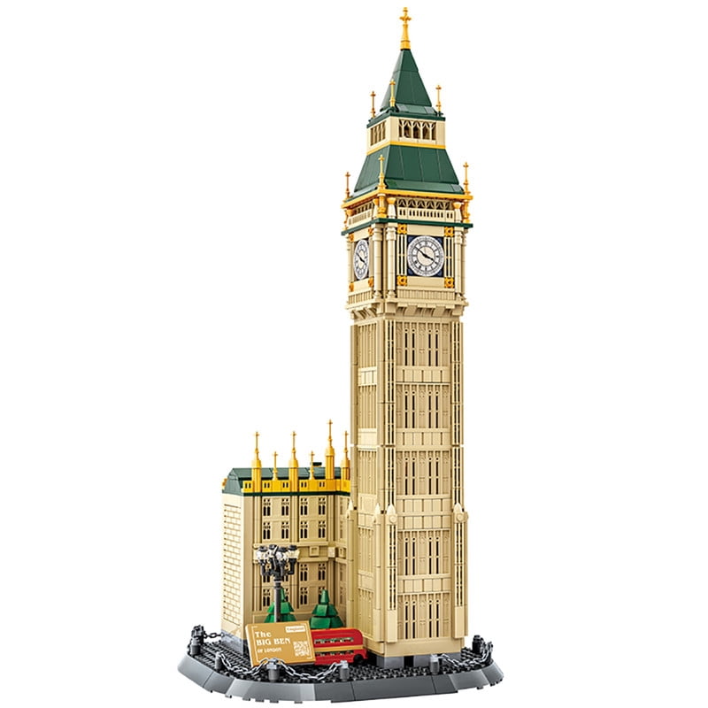 Goirzi 1095Pcs Big Ben London Building Set World Landmark Architecture ...
