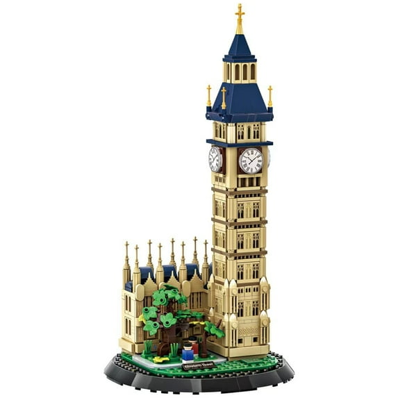 Vyytoz Elizabeth Tower London Building Set, 892Pcs Architecture Model ...