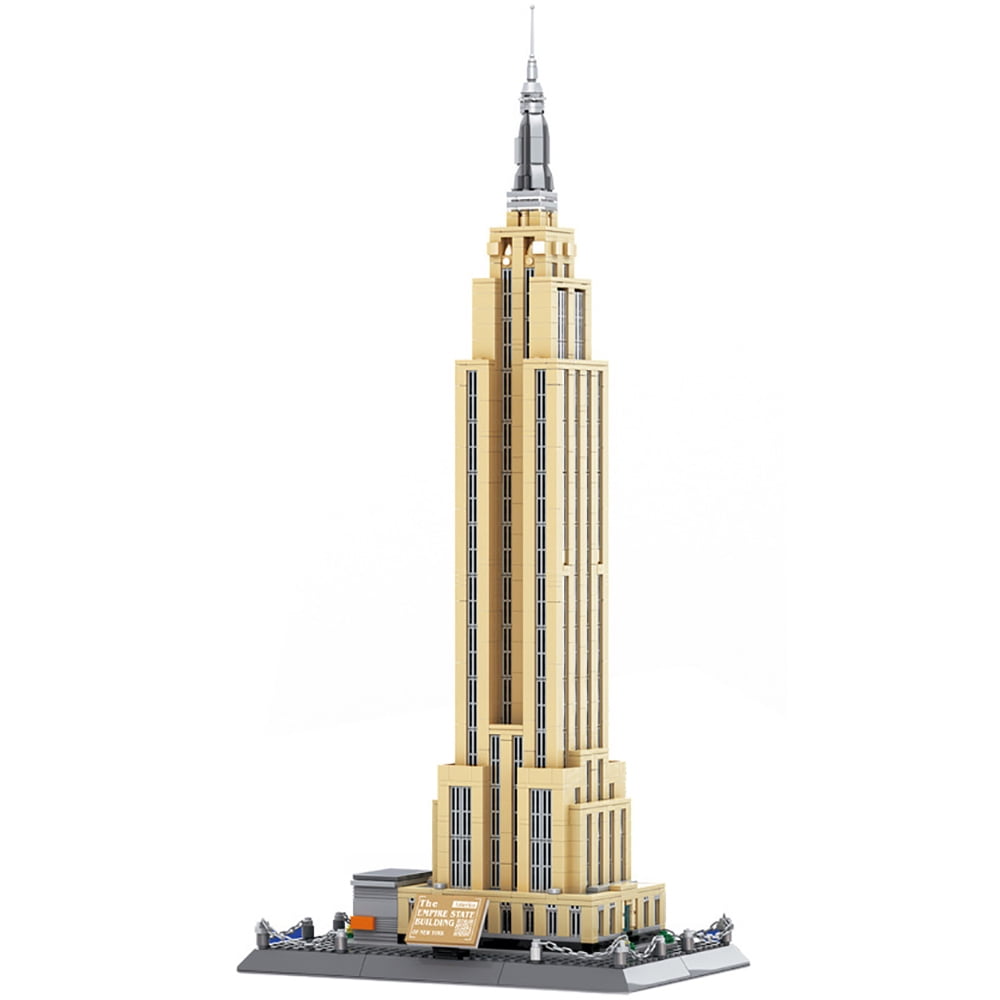 Vyytoz Empire State Skyscraper Building Set (1995 Pieces), Architecture ...