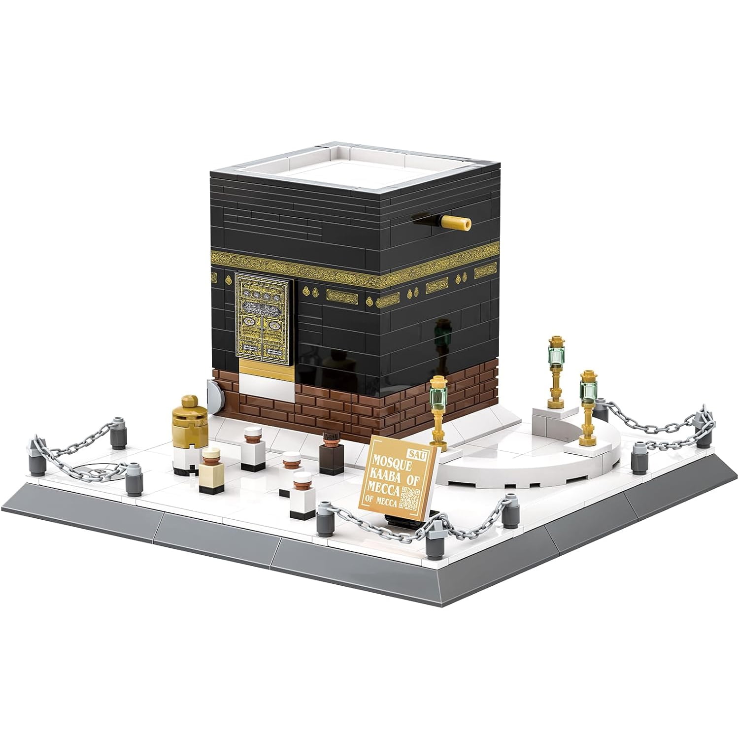 Goirzi 446Pcs Kaaba Mecca Building Set World Landmark Architecture ...