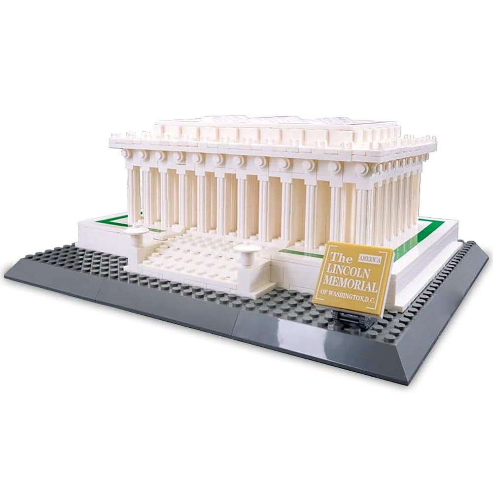 Vyytoz Lincoln Memorial Building Set (979 Pieces), Architecture ...