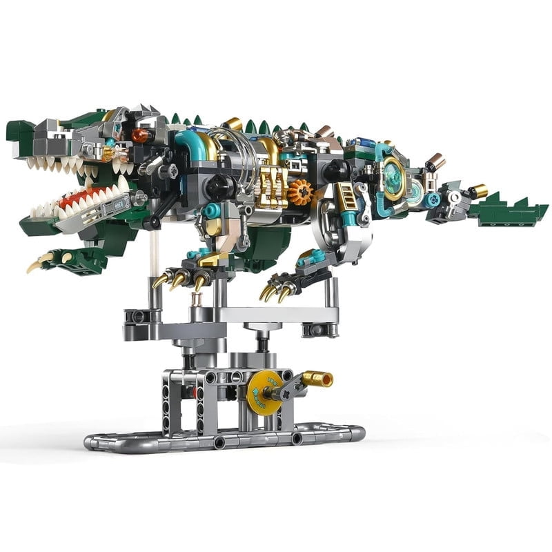 Vyytoz Mecha Crocodile Building Set, 996Pcs Animals Model, Creative ...
