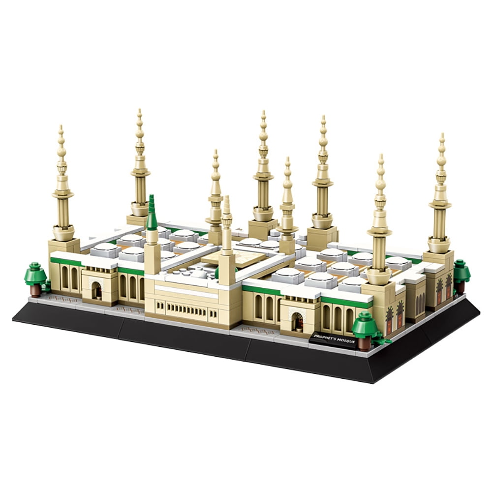 Goirzi 594Pcs Prophet's Mosque Medina Saudi Arabia Building Set World ...