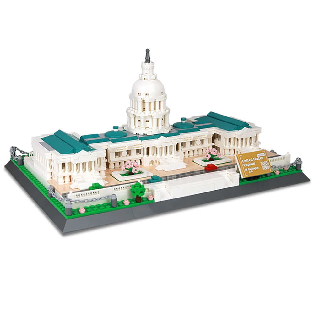 Vyytoz U.S. Capitol Building Set (1074 Pieces), Architecture Building ...