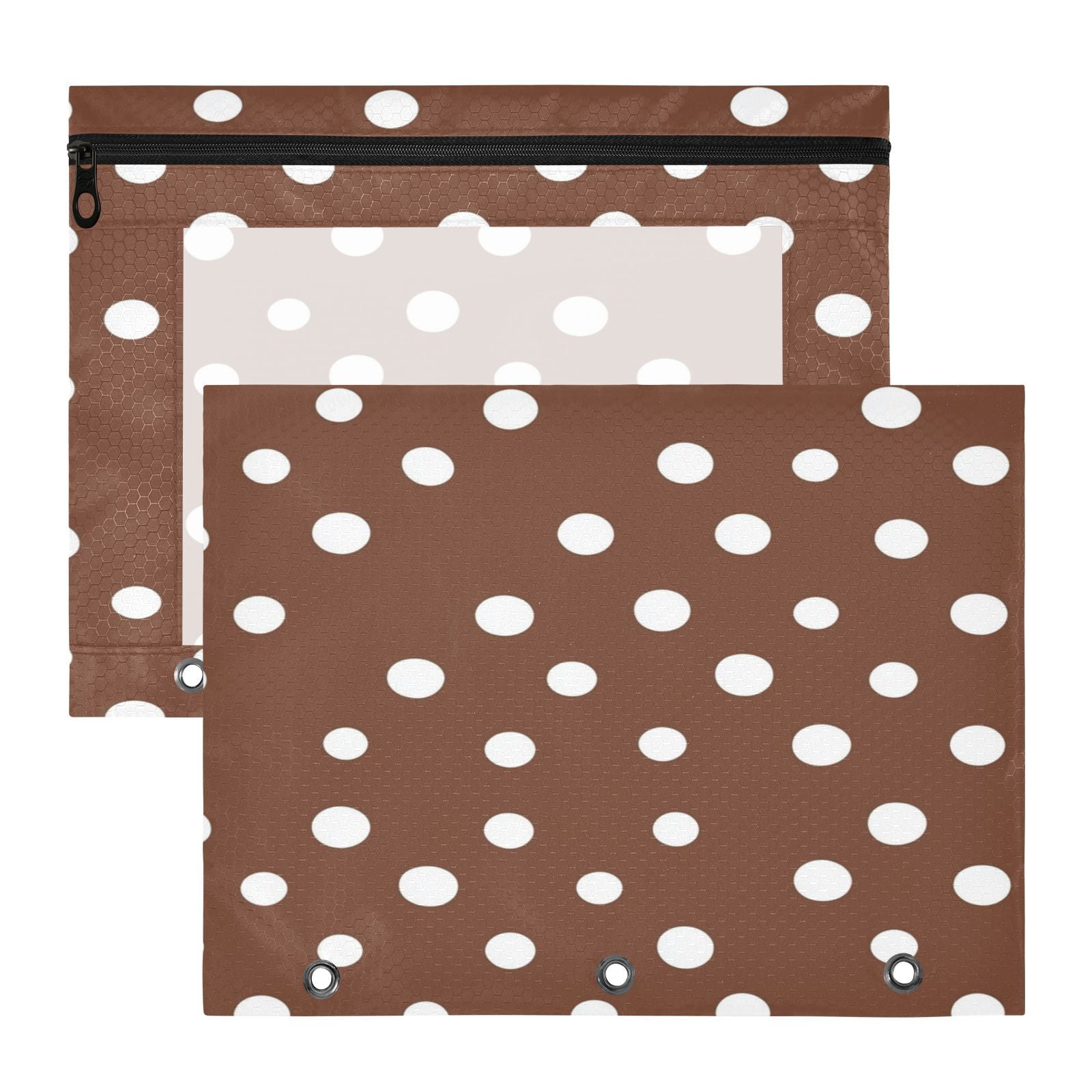 Vzayy 2-Pack A4 Binder Pouches- Water-Resistant Soccer Grid Pattern ...