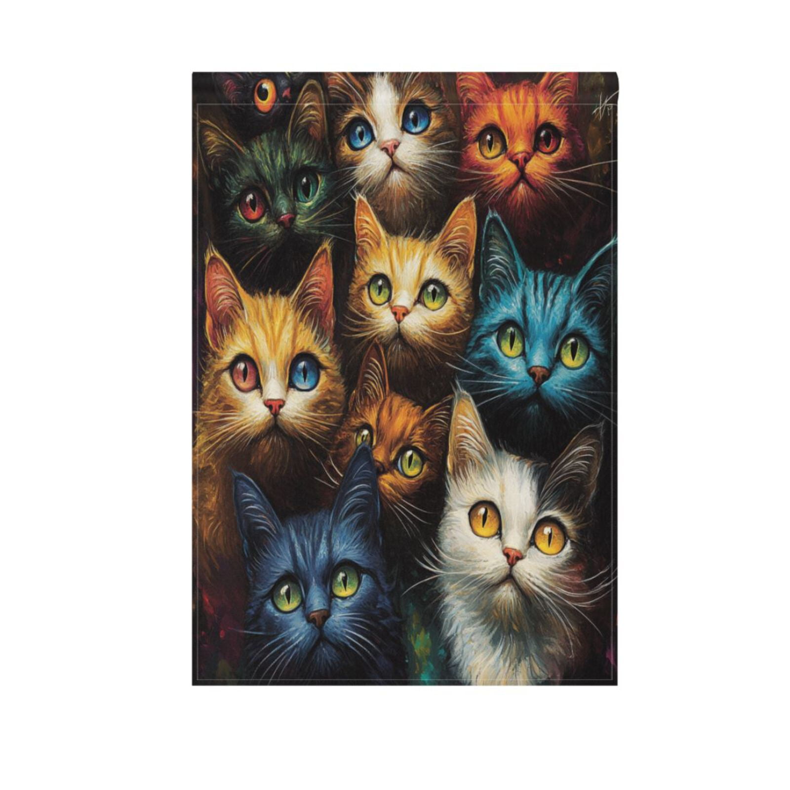 Vzayy 28 in x 40 in Polyester Outdoor Flags & Banners, Wrinkle ...