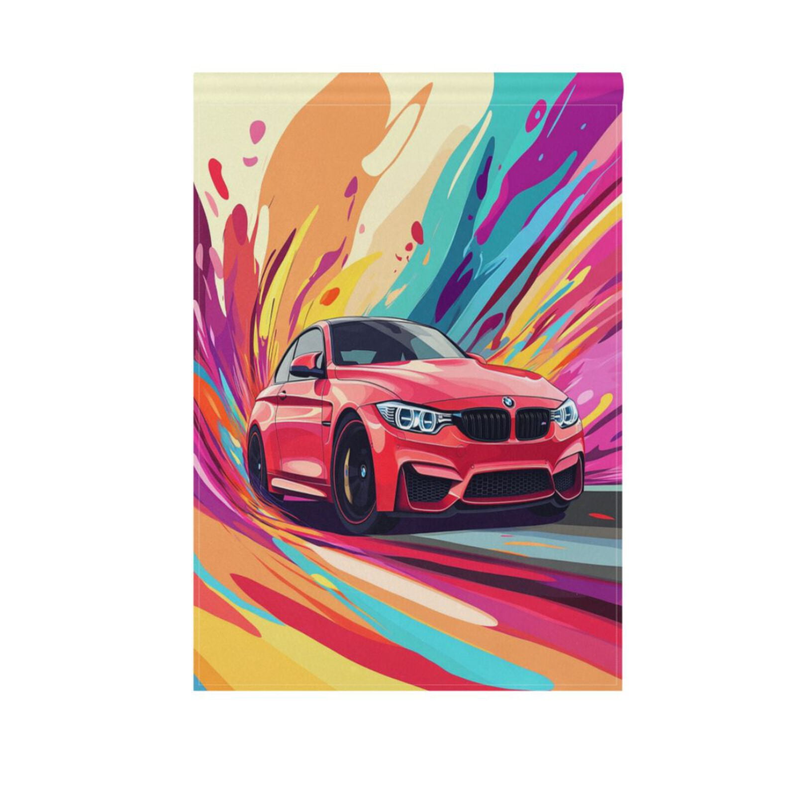 Vzayy 28 in x 40 in Polyester Outdoor Flags & Banners, Wrinkle ...